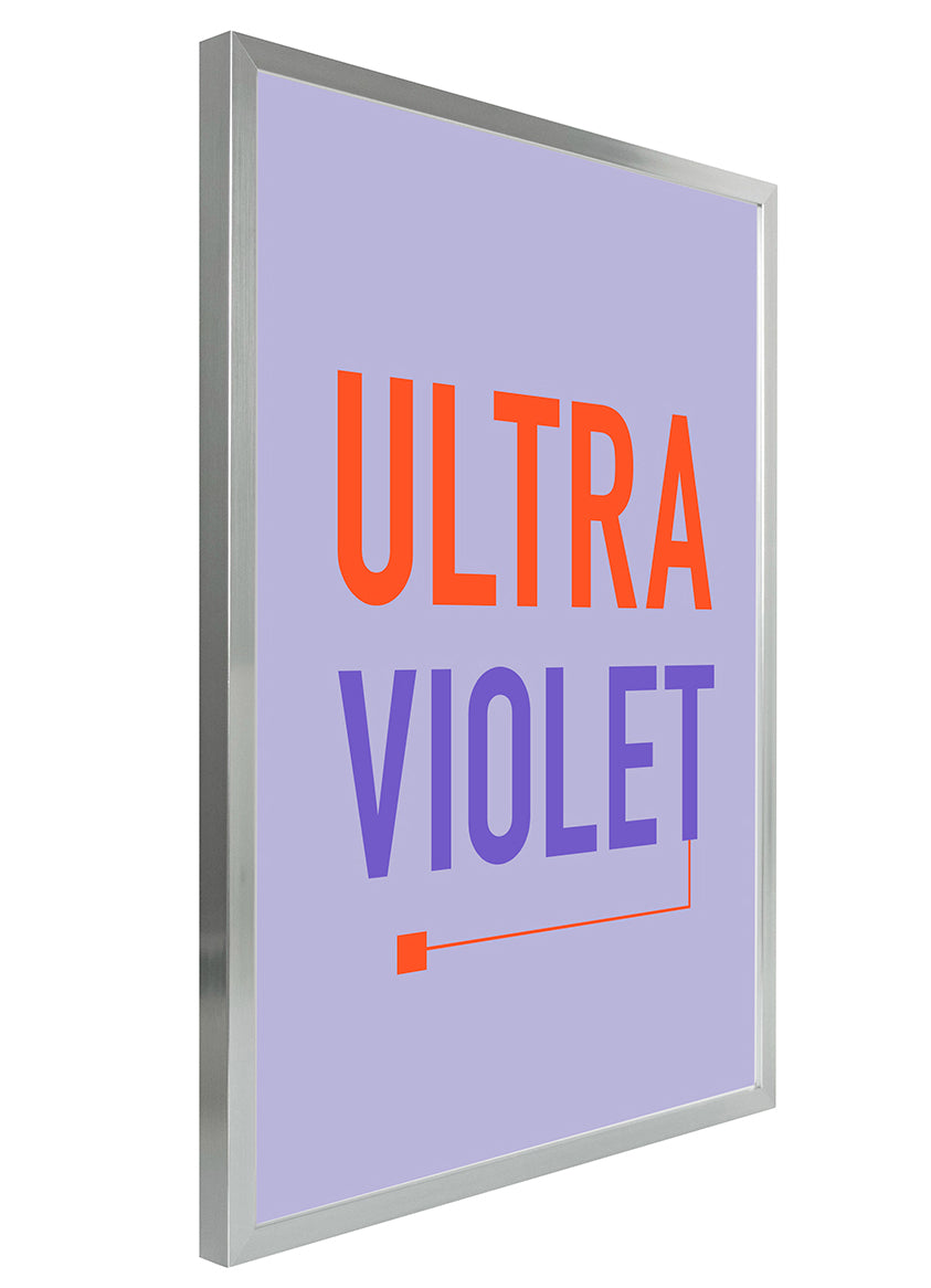 Ultra Violet. Affiche haut de gamme de la Maison Propagande. 50x70 cm ...