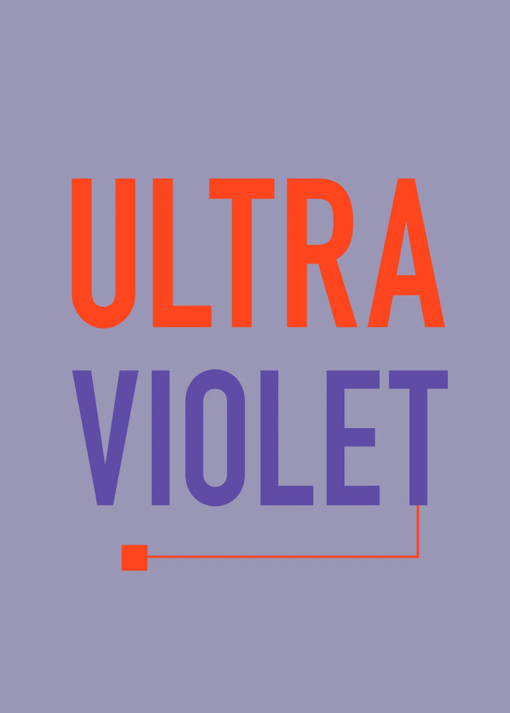 Ultra Violet. Affiche haut de gamme de la Maison Propagande. 50x70 cm ...